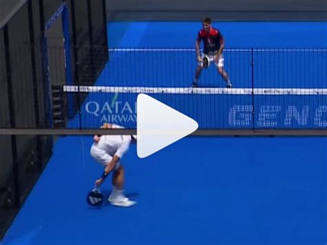 Video Chingotto And Galan Win An Unbelievable Rally After A Behind The