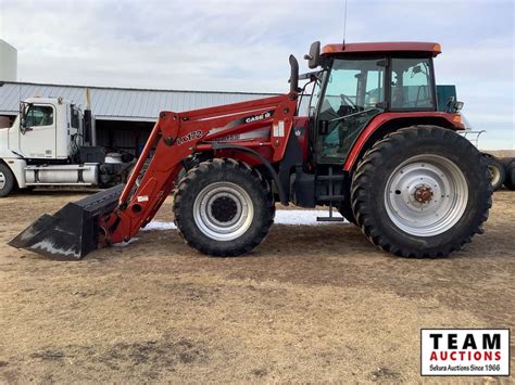 2003 Case Ih Mxm 155 Mfwd Loader Tractor 21dd Team Auctions