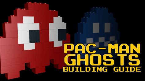 Lego Pac Man Ghosts Building Guide Blockstad How To Video Youtube