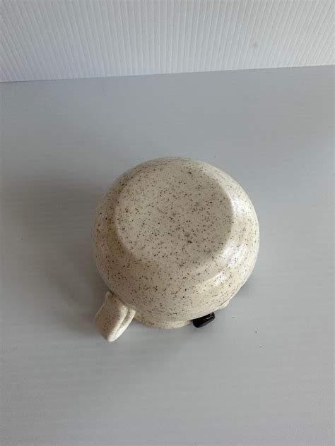 Egg Separator Face Pottery Mug