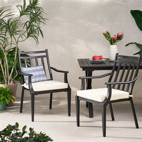 Of Dining Chairs In Black Made Wood Open Slat Design With Smooth