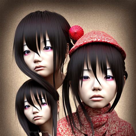 Cgi Face Of A Japanese Girl • Viarami