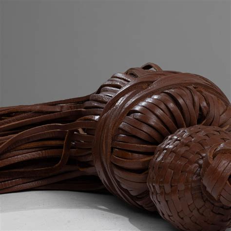 Moroccan Leather Choucha Tassel Dark Brown For Sale At 1stdibs Choucha Height Wie Is