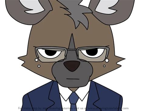 How To Draw Jiro Haida From Aggretsuko Aggretsuko Step By Step
