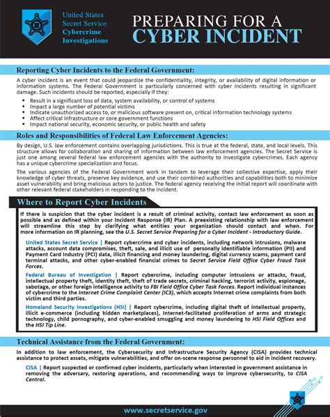 Information Security Incident Report Template