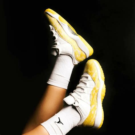 Jordan 11 Yellow