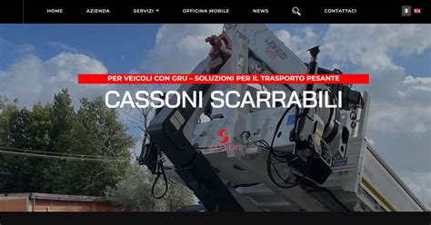 Cassoni Scarrabili Con Gru Produzione E Vendita Scarrabili Per Mezzi Industriali