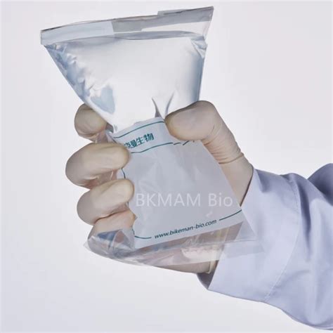 Screw Cap Water Sampling Bag Sterile Sample Bags 500ml Pe Composite