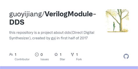 Github Guoyijiangverilogmodule Dds This Repository Is A Project About Ddsdirect Digital