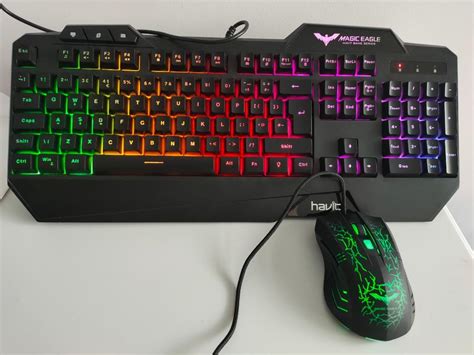 Gaming Keyboard Magic Eagle Havit Computers And Tech Parts And Accessories Computer Keyboard On