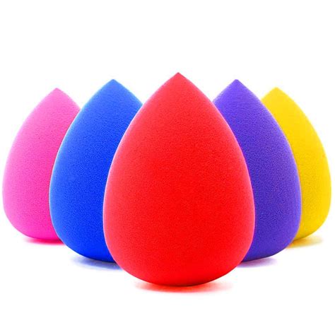 5 Pack Of Foundation Blending Makeup Sponges