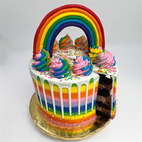 Rainbow Drip Cake Palermo 365 Shop
