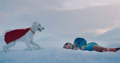 New Superman Clip Features Full Krypto Scene — And Robots