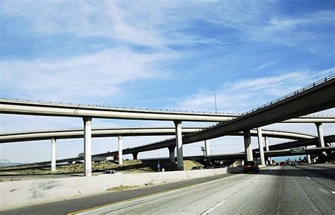 Overpass America Freeway System Cement Architecture Road Photo Background And Picture For Free