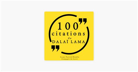 ‎100 Citations Du Dalaï Lama On Apple Books