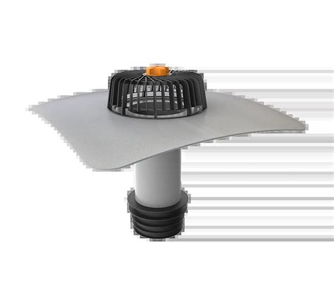 Horizontal Heated Roof Drains With Integrated Tpo Sleeve Topwet