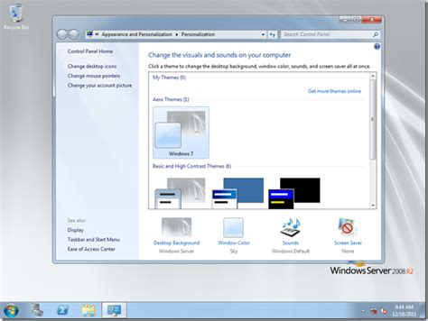 Using Server 2008 R2 As A Desktop Os Themes Part 2