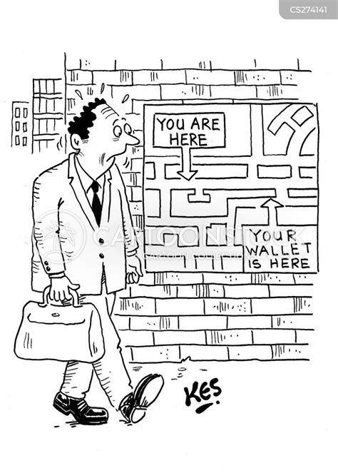 Street Map Cartoons And Comics Funny Pictures From Cartoonstock