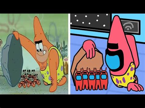 Spongebob Vs Among Us Youtube