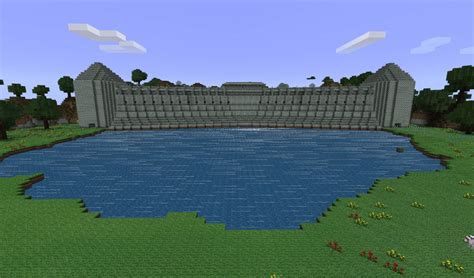 Working Dam Minecraft Map