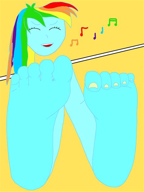 Rainbow Dash Wiggling Her Toes Musically By Noctar On Deviantart