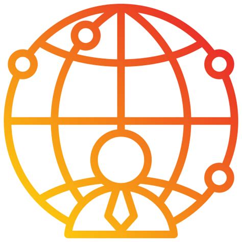 Representative Generic Gradient Outline Icon