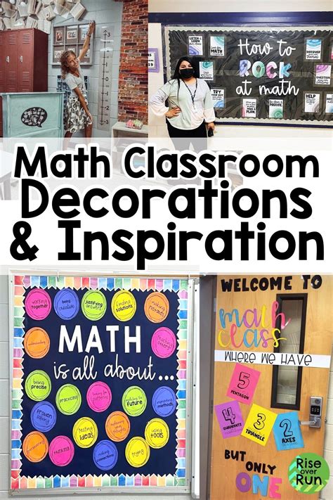 Math Classroom Decoration And Bulletin Board Inspiration Artofit