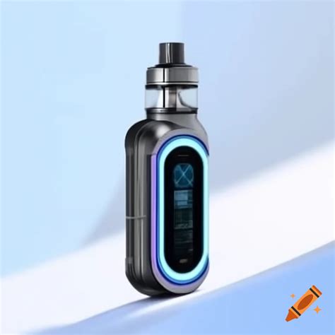 Sleek Ultra Modern Vape Device With Minimalist Ergonomic Design On Craiyon