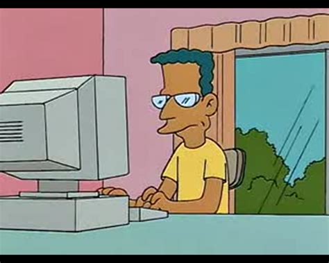 Computer Nerds Simpsons