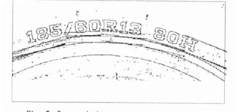 Figure 1 From Recognition Of Raised Characters For Rubber Tires