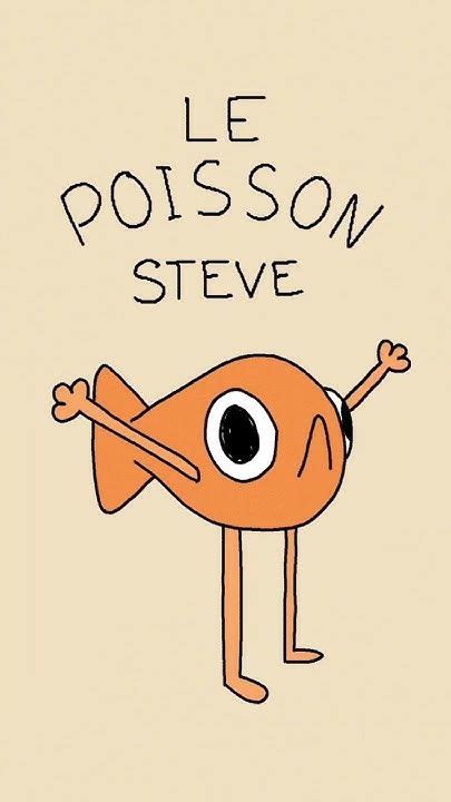 Le Poisson Steve Idées Sketchbook Dessin Orange Poisson Image