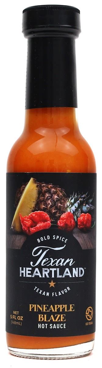 Texan Heartland Pineapple Blaze Signature Hot Sauce