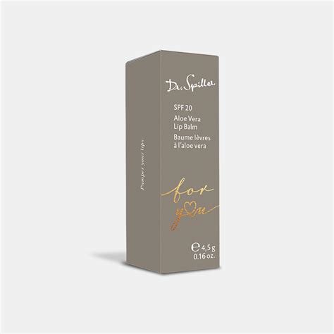 Aloe Vera Lip Balm Spf 20 Love Edition 1 Piece Dr Spiller