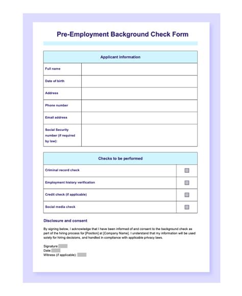 [free] Background Check Form Plus A Detailed How To Guide Aihr