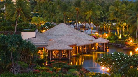 Kauai Beachfront Resort Hotel Grand Hyatt Kauai Resort And Spa