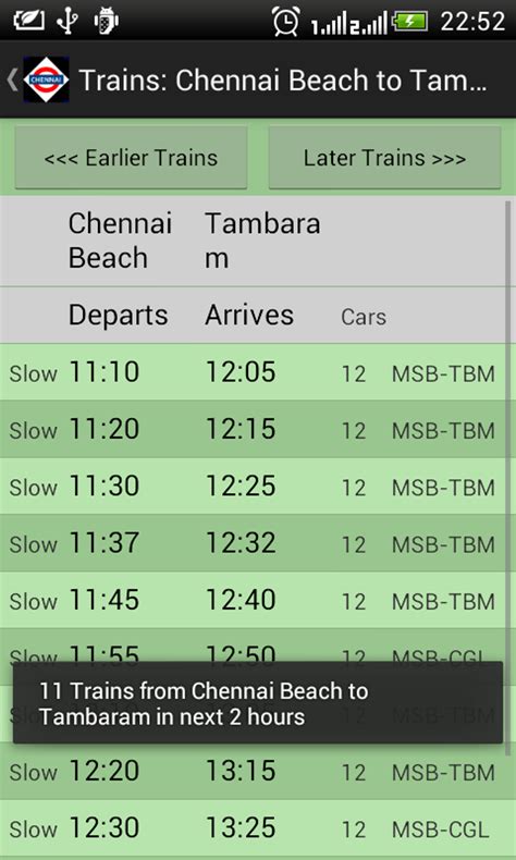 Chennai Local Train Timetable Apk For Android Download