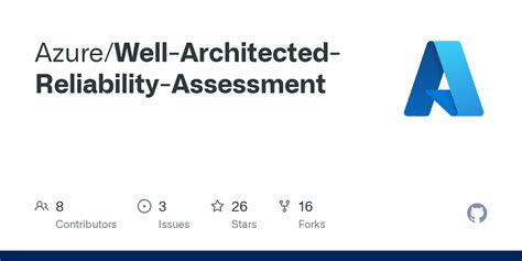 Well Architected Reliability Assessmentdocswaraconfigfileexample At Main · Azurewell