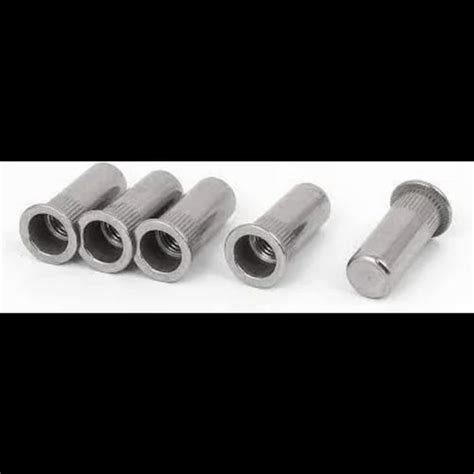 Mild Steel Ms Closed End Insert Nut Round Large Head Size M3 M12 At