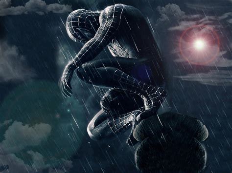 Black Spider Man Wallpapers Wallpaper Cave