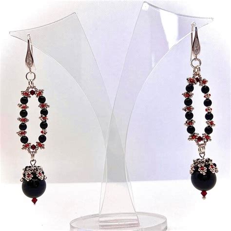 Bee Seed Bead Earrings Beading Pattern Beaded Bumble Bee Tutorial Diy