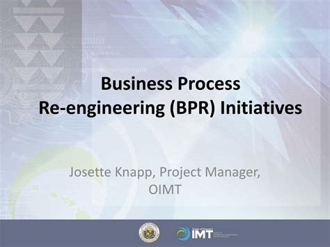 PPT Business Process Re Engineering BPR Initiatives PowerPoint Presentation ID