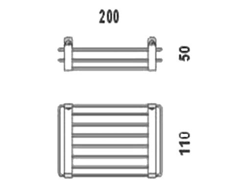 Поличка в ванну Colombodesign Angolari B9631 Cr купити полички грати
