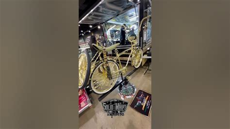 All Gold Lowrider Bike With 5th Wheel Shorts Lowrider Bike Youtube