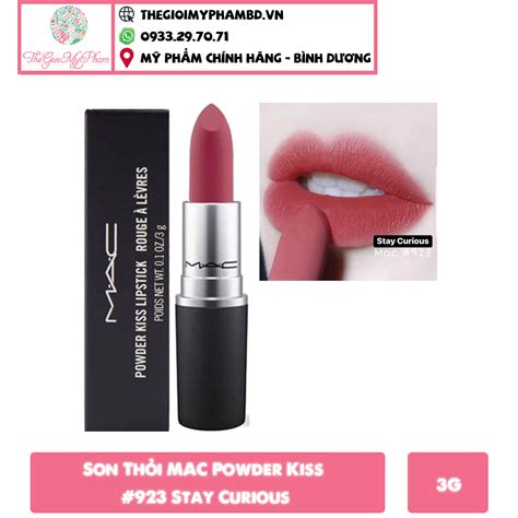 Son Mac Powder Kiss 923 Stay Curious Ko Tđson Mac Powder Kiss 923 Stay Curious Ko Tđ Thế