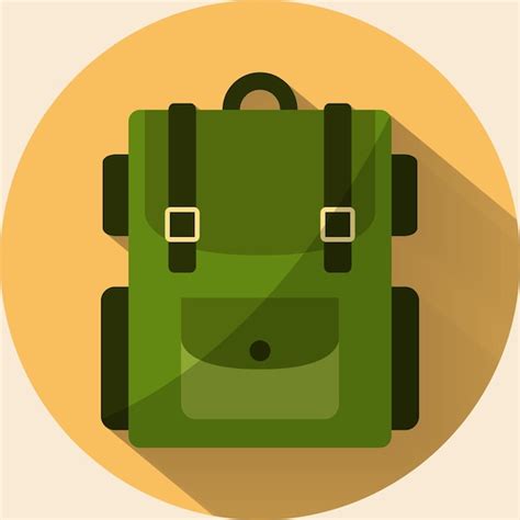 Premium Vector Vector Backpack