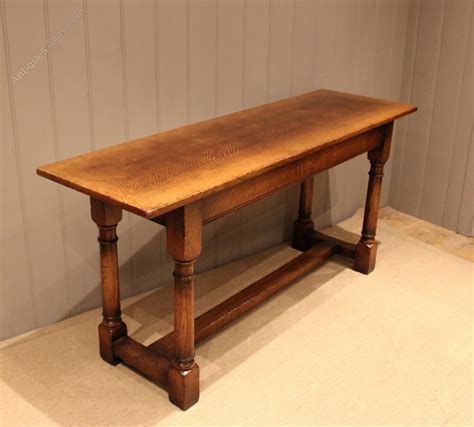 Antiques Atlas Solid Oak Console Table As294a5721