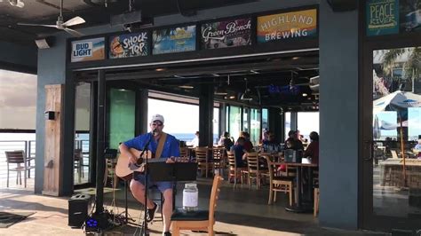 Mark Syster Acoustic Is Performing In Our Beautiful Open Air Courtyard Until 7 Pm This Evening