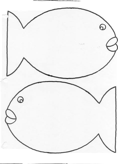 Free Fish Template Printable Printable Calendars At A Glance