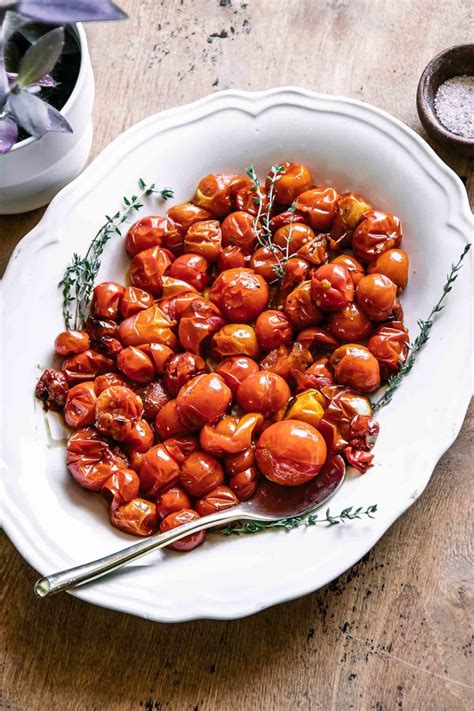 Roasted Cherry Tomatoes ⋆ Bursting With Flavor In Only 20 Minutes