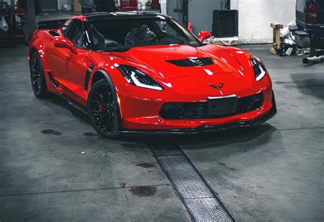 Download A Sleek Chevrolet Corvette Z06 Showcasing Its Elegant Design